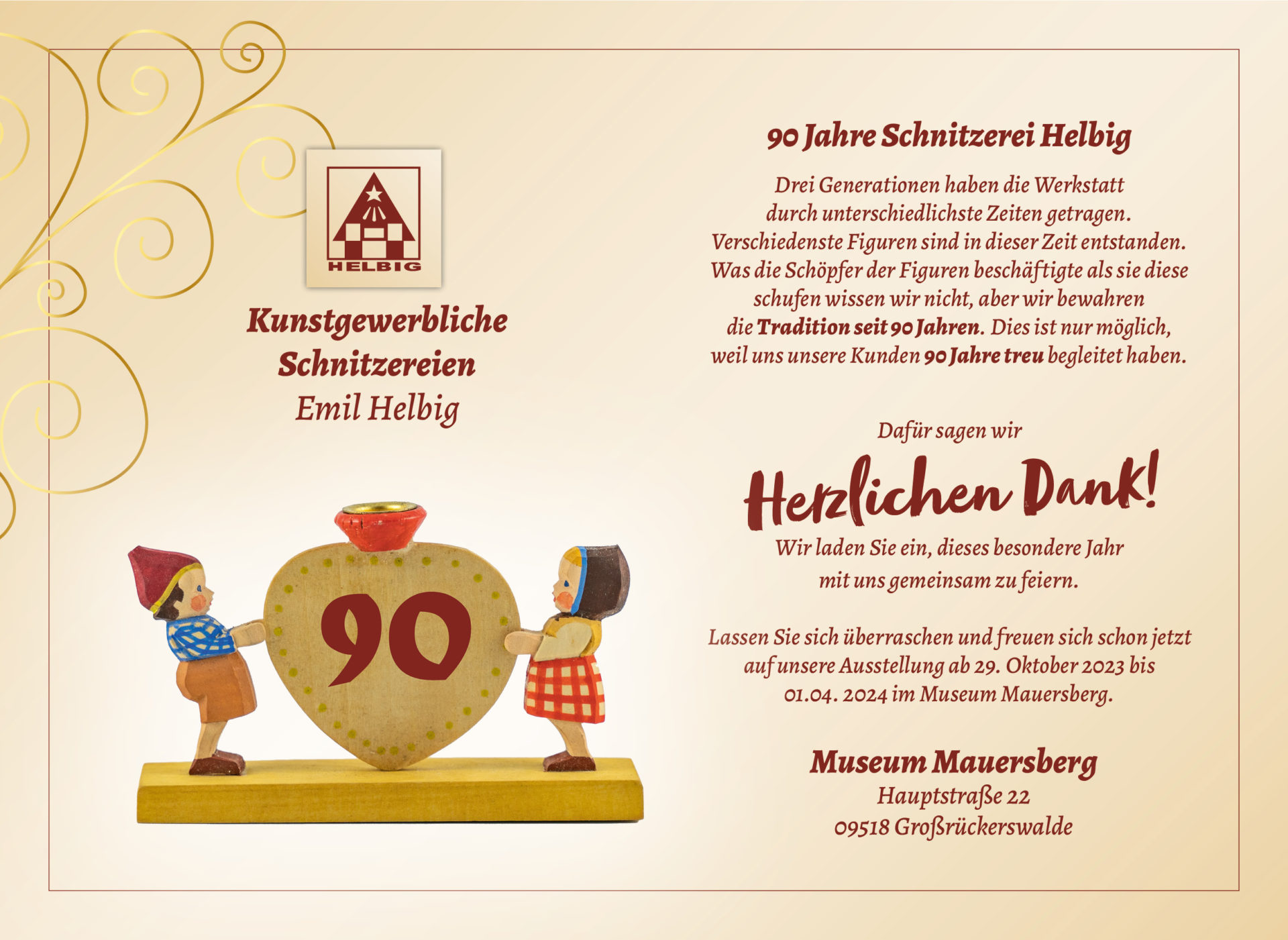 Schnitzerei Emil Helbig - Kunstgewerbliche Schnitzereien Emil Helbig